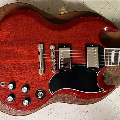 2023 Gibson USA SG Standard '61 Stop Bar Vintage Cherry | Reverb