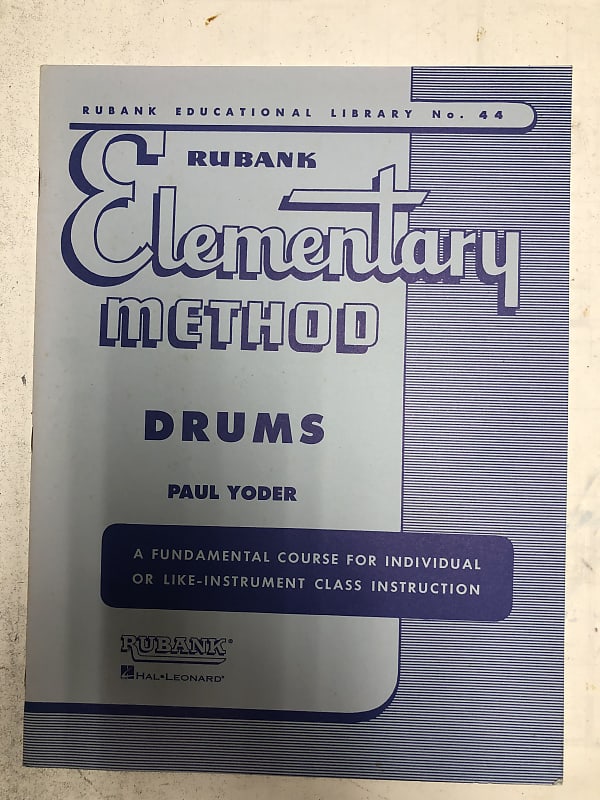 Rubank Elementary Method - Drums | Reverb