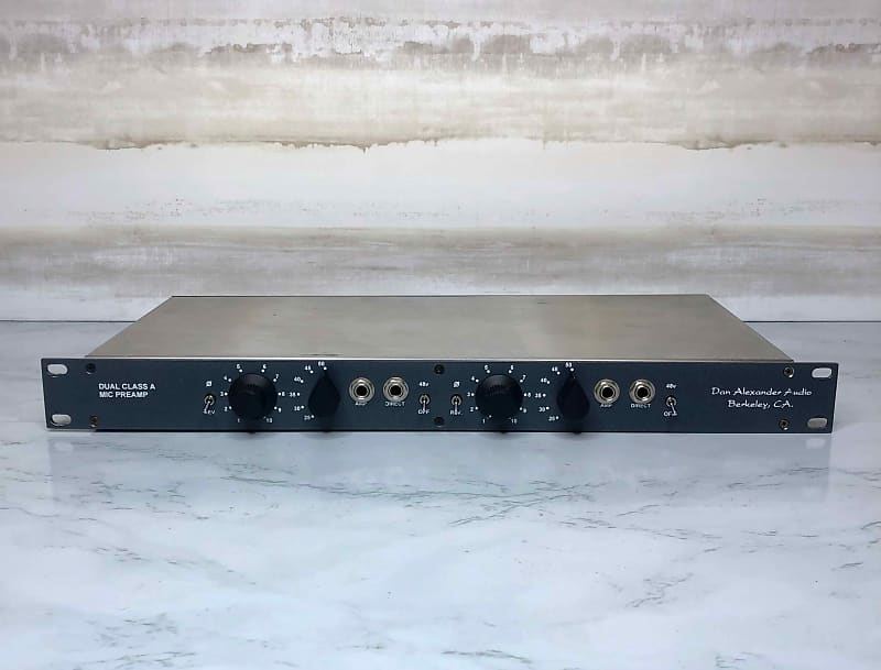 Dan Alexander Audio Dual Class A Neve Style Mic Preamp w/ | Reverb
