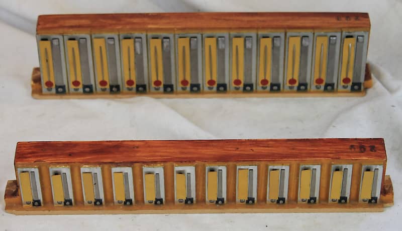 Italian Accordion Part - Complete Set of Bass Reed Blocks | Reverb