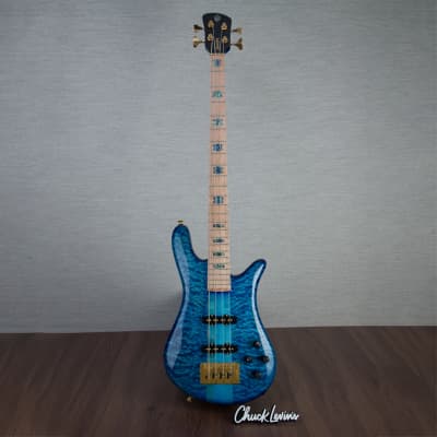 Spector USA Custom NS2 Bass Guitar - Bahama Blue - #1571 | Reverb