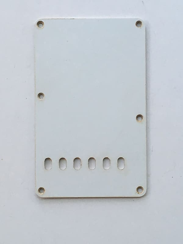 Lefty Genuine Fender Guitar Relic Strat Back Plate Tremolo | Reverb