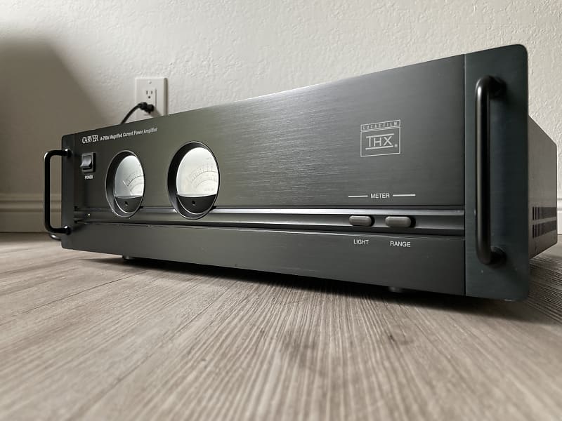 Carver A-760X Stereo Power Amplifier 1997 Black | Reverb