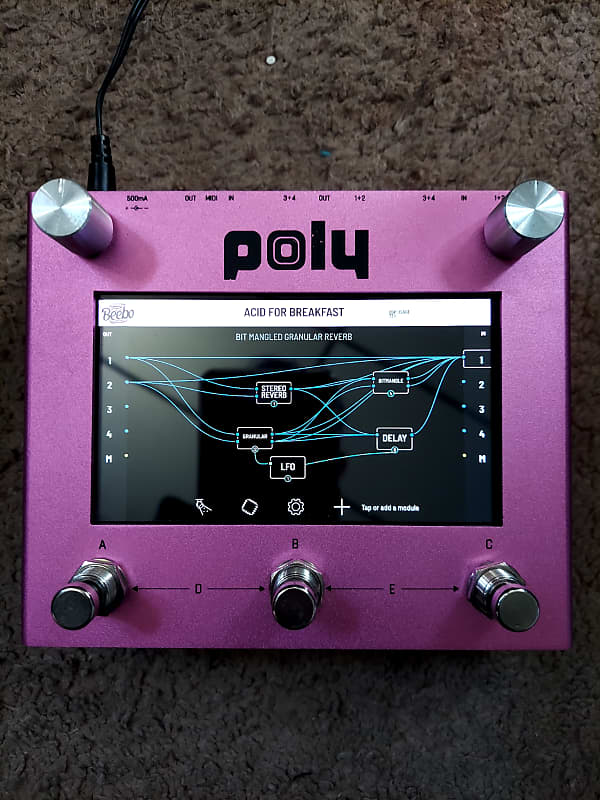 Poly Effects Beebo 2021 Pink | Reverb
