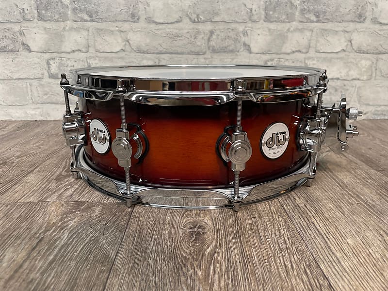 DW Design Series 14” x 5.5” Wooden Shelled 10 Lug Snare Drum | Reverb