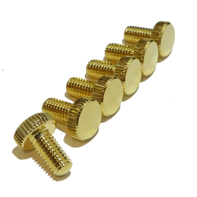 6 Gold Fine Tuning Screws for Floyd Rose Bridges | Reverb Canada