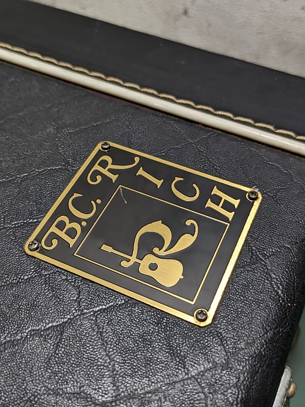 Vintage B.C. Rich Hard case 80's Mockingbird Eagle Gunslinger | Reverb