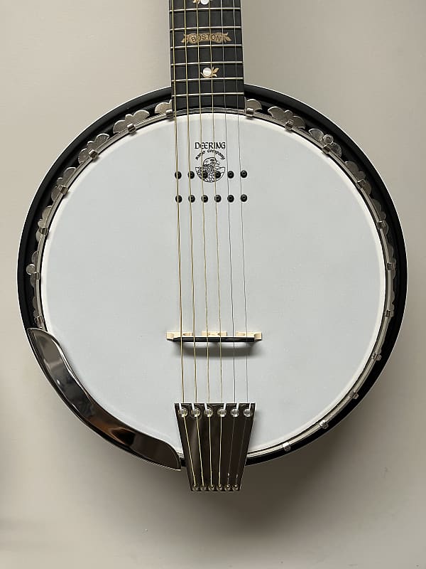 Deering AE-6 Boston 6-String Acoustic/Electric Banjo | Reverb