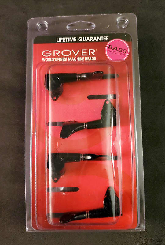 Grover 144BC4 2022 - Black Chrome | Reverb