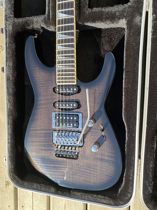 2009 Jackson USA Select Series SL1 Soloist Flame Top | Reverb