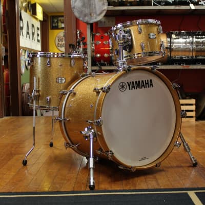 Yamaha Absolute Hybrid Maple 3-Piece Outfit in Gold Champagne | Reverb