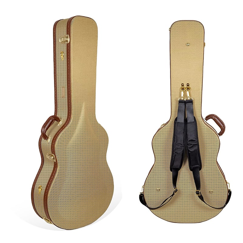 Wood Case For Mini Jumbo Acoustic Guitars With Removable | Reverb