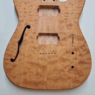 Shepard Custom Guitars Custom Telecaster Body Semi-hollow | Reverb