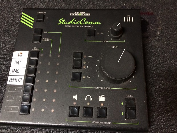 Studio Comm Technologies Model 51 Control Console | Reverb