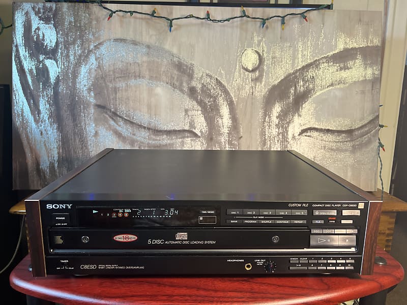 Sony CDP-CX90ES 1992 - Rosewood | Reverb