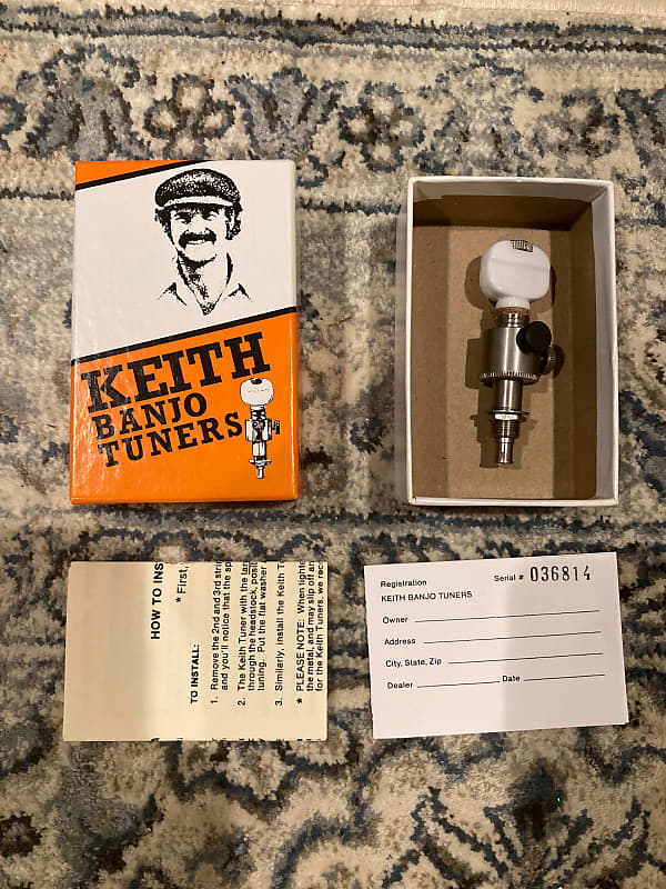 Bill Keith Stainless Steel Banjo D-Tuner for Guitar | Reverb