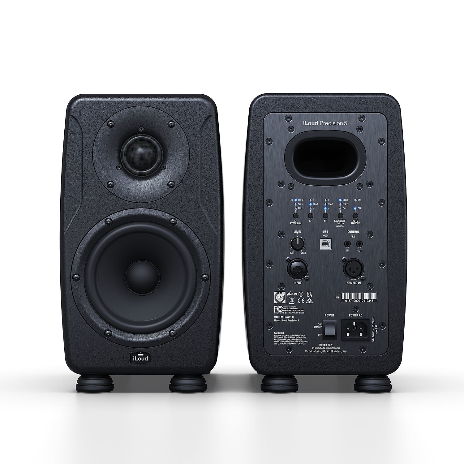 IK Multimedia Precision 5 Active Studio Monitor - Single | Reverb