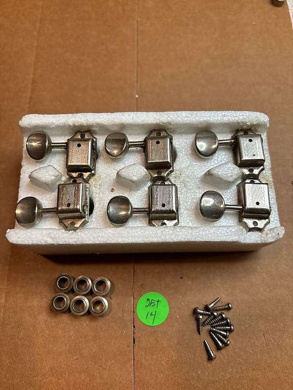 Kluson Vintage 1970’s Kluson Deluxe Double Line Tuners | Reverb