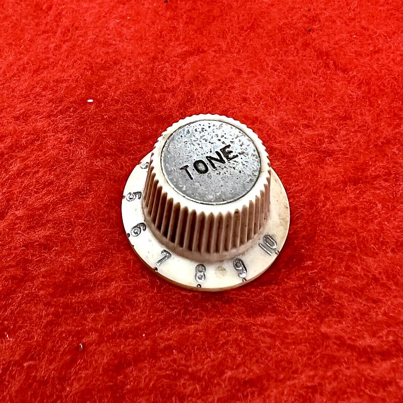 Hofner Tone knob 1960 Cream original vintage set screw | Reverb Canada