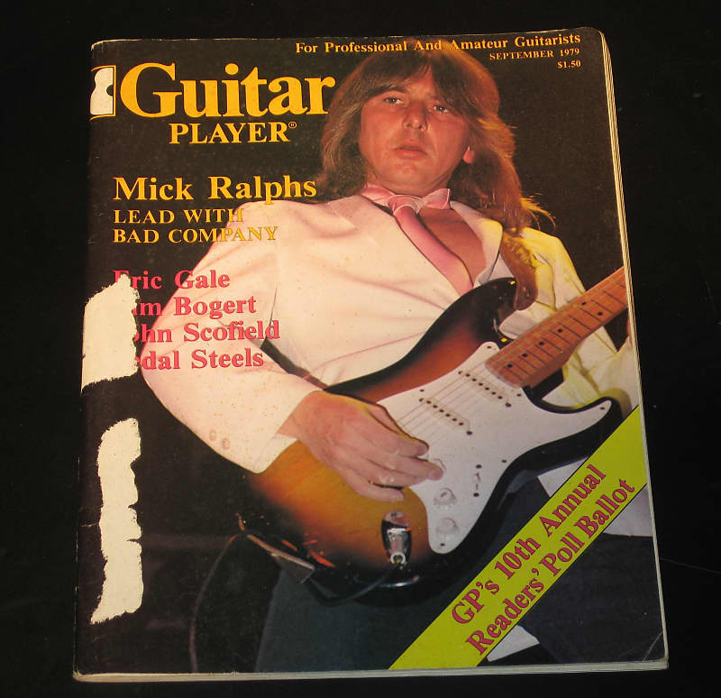 Guitar Player September 1979 Mick Ralphs Paul Rodgers Bad | Reverb
