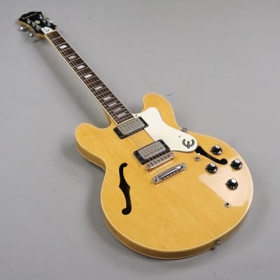 1984 Epiphone Riviera (Japan, Natural, HSC) | Reverb