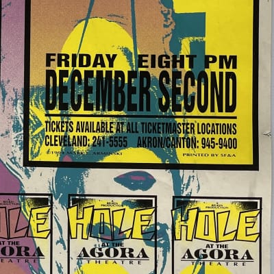 Poster RARE MARK ARMINSKI - COURTNEY LOVE - HOLE - VARIANT | Reverb