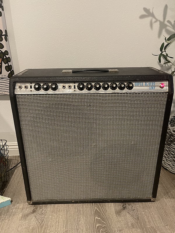 1969 Super Reverb (LISTEN on YT!), Tyler Grund SRV mods | Reverb