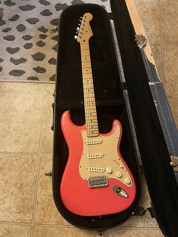 Fiesta Red Fender Partscaster w/Case | Reverb