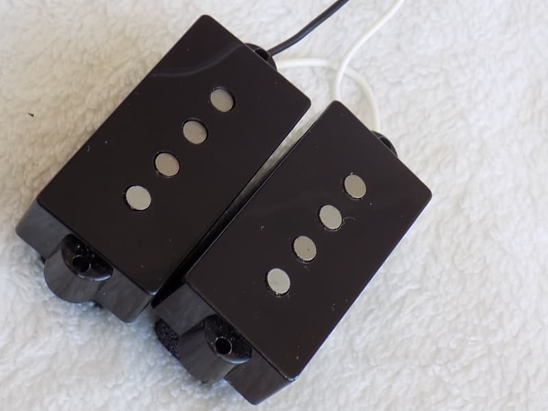 Fender Precision Bass pickup P Bass Black | Reverb