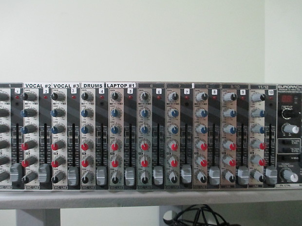 Behringer Eurorack Pro RX1202fx Gray | Reverb