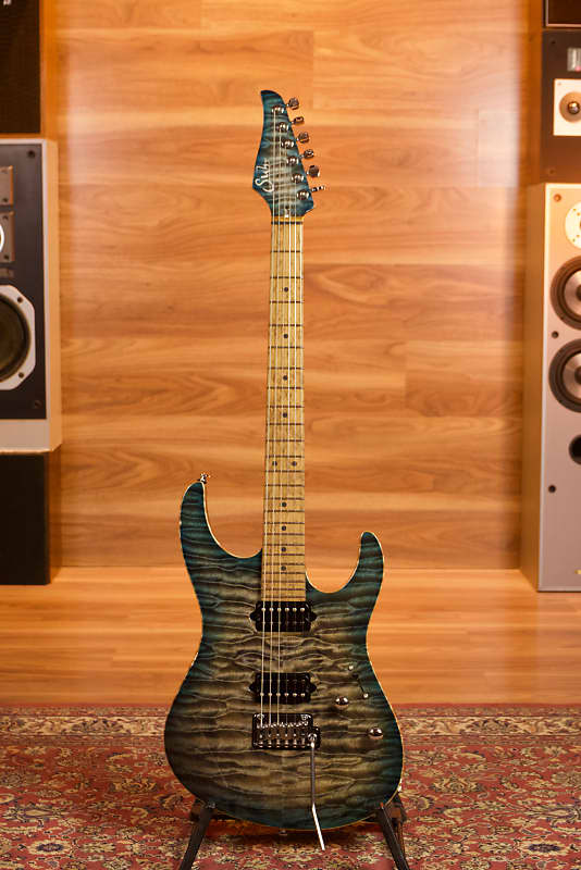 Suhr Custom Modern HH Guitar w/Case - Quilted Maple/Reverse | Reverb