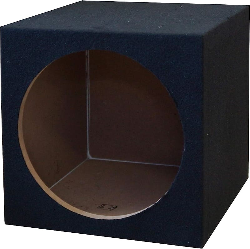Absolute SS-10 Single 10" Sealed Subwoofer Enclosure Empty | Reverb