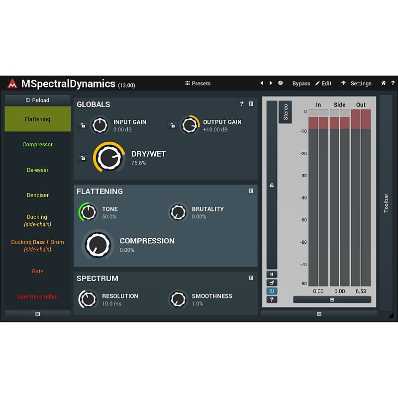 MeldaProduction MSpectralDynamics | Reverb