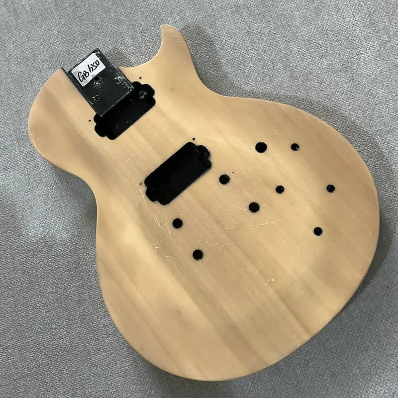 Basswood LP Style Guitar DIY Project Body | Reverb