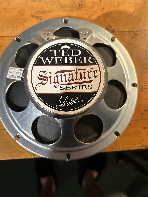 Weber Ted Weber Signature series 8” Speaker 2014 | Reverb