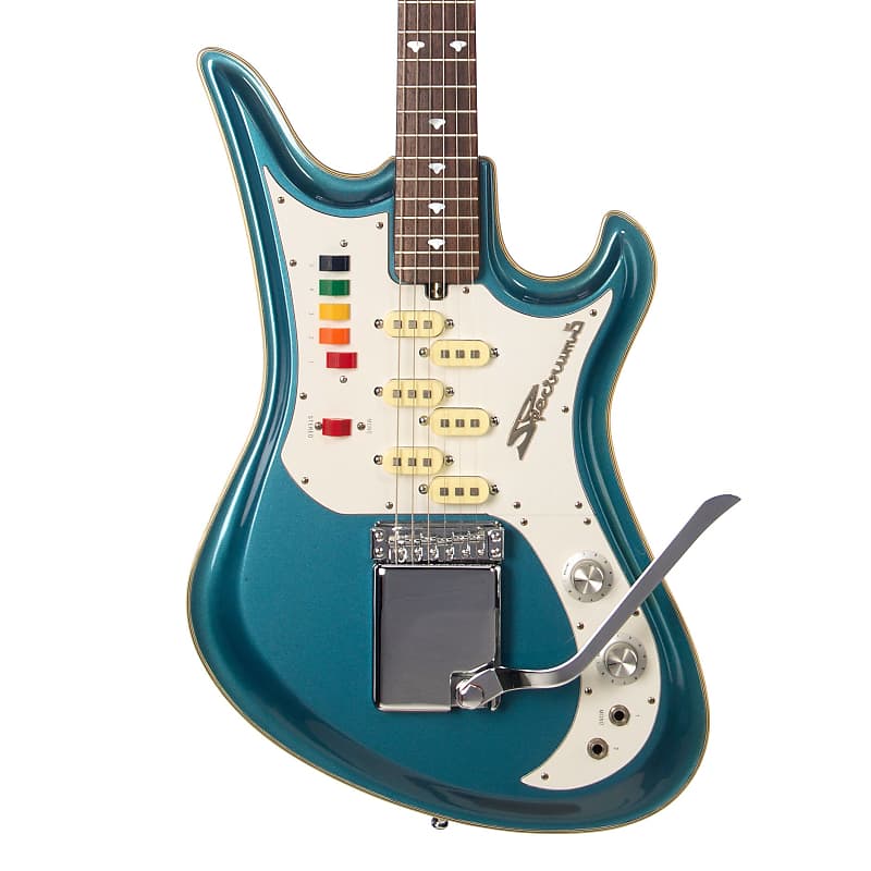1990s Teisco Spectrum 5 - Metallic Blue - Made in | Reverb Canada