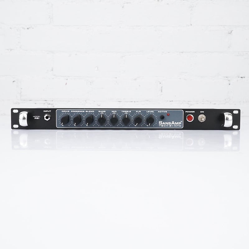 SansAmp Tech 21 NYC RBI Rackmount Bass Preamp w/ 1/4" | Reverb