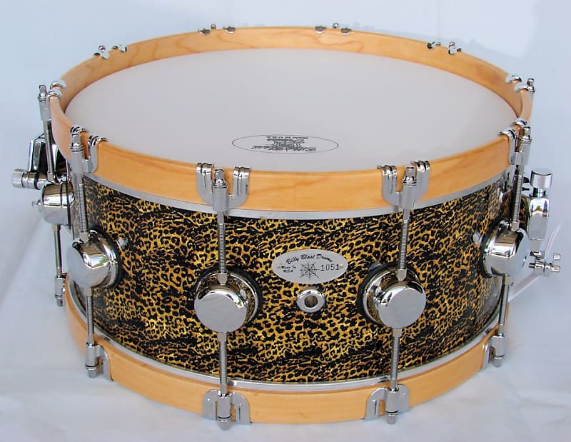 Billy Blast Drums 14"x6" 12ply Jungle Cat Snare Drum 2018 | Reverb