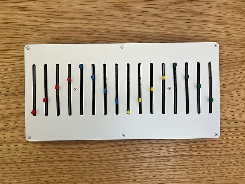 Michigan Synth Works 16n Fader Bank with CV/midi/i2c - Silver | Reverb