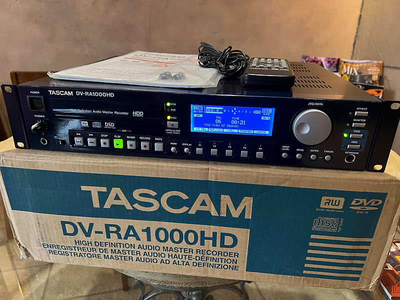 TASCAM DV-RA1000HD High Definition Stereo Master Recorder | Reverb