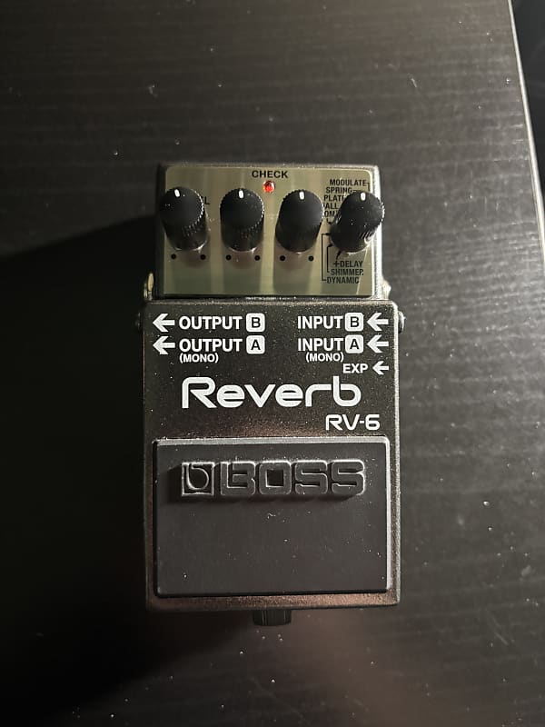 Boss RV-6 Reverb 2015 - Present - Silver | Reverb