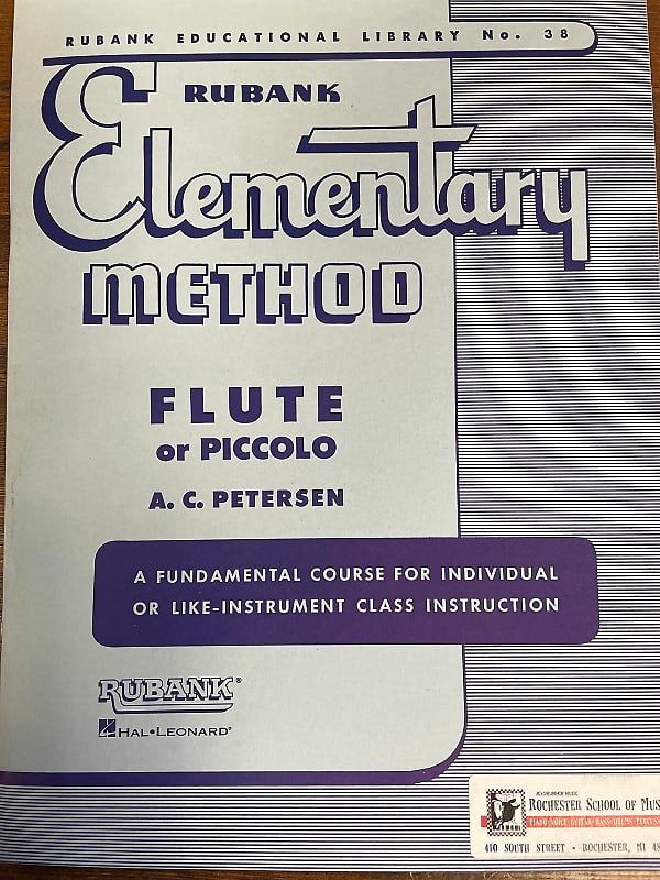 Rubank Flute Book 2000+ Blue | Reverb