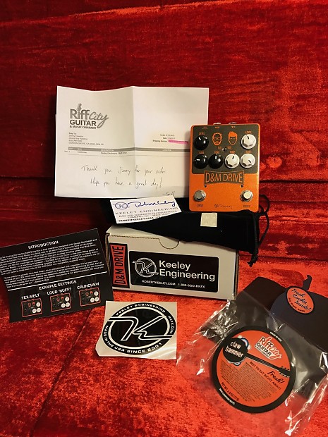 Keeley D&M Drive (Dan and Mick: That Pedal Show) 2017 Black / | Reverb
