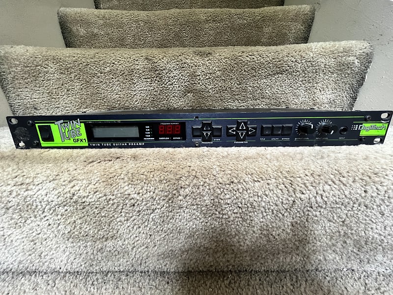 DigiTech Twin Tube GFX1 90's - Black / Green | Reverb