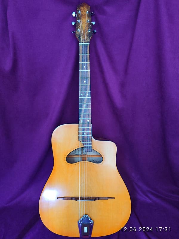 Jazz Manouche Vintage Guitar France 6 String Extra Rare | Reverb