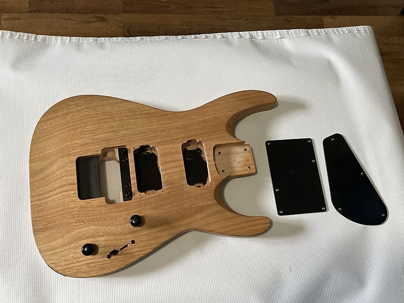 2021 China Jackson JS32 Natural Wood Guitar Body Floyd Ready | Reverb