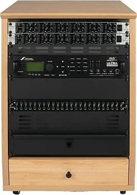 Gator Frameworks Elite Angled Studio Rack - 12U Maple | Reverb