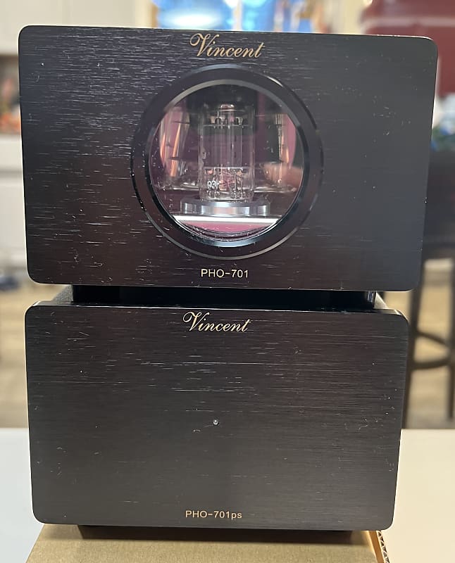 Vincent PHO 701 Tube Powered Phono Stage Preamp | Reverb