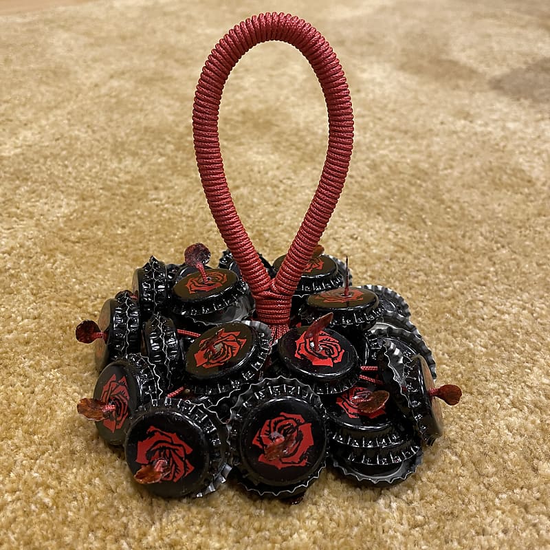 Upcycled Percussion - Bottle Cap Hand Rattle / | Reverb Australia