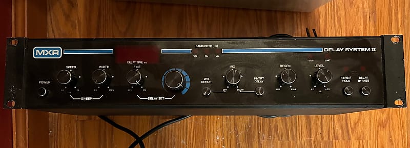 MXR MXR Delay System II Rack Mount Effect black | Reverb